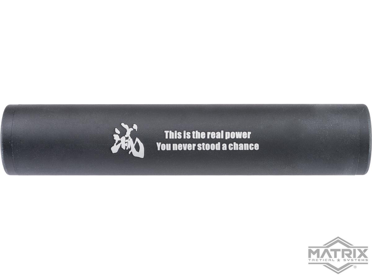 Matrix Airsoft Mock Silencer / Barrel Extension (Model: Destroy / 150mm ...