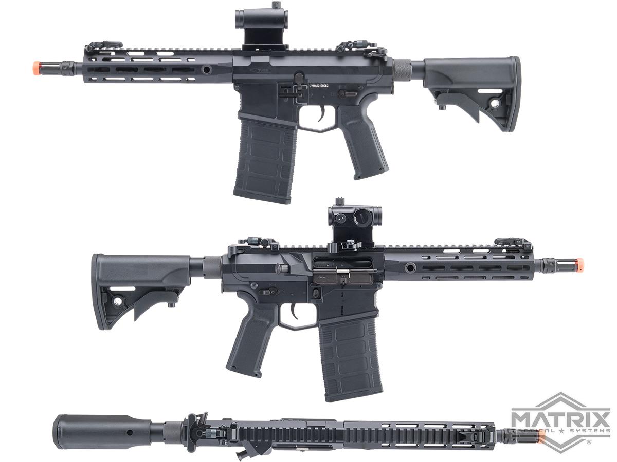 Matrix SR-25 SBR AEG Airsoft Rifle w/ M-LOK RIS (Color: Black / 8.5 ...