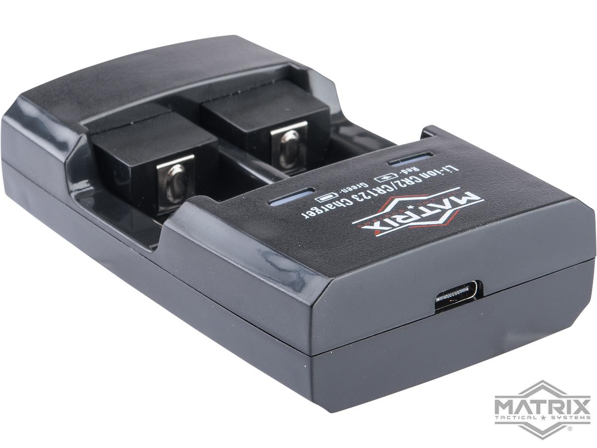 Matrix CR123 Li-Ion USB Battery Charger, Accessories & Parts, Batteries ...