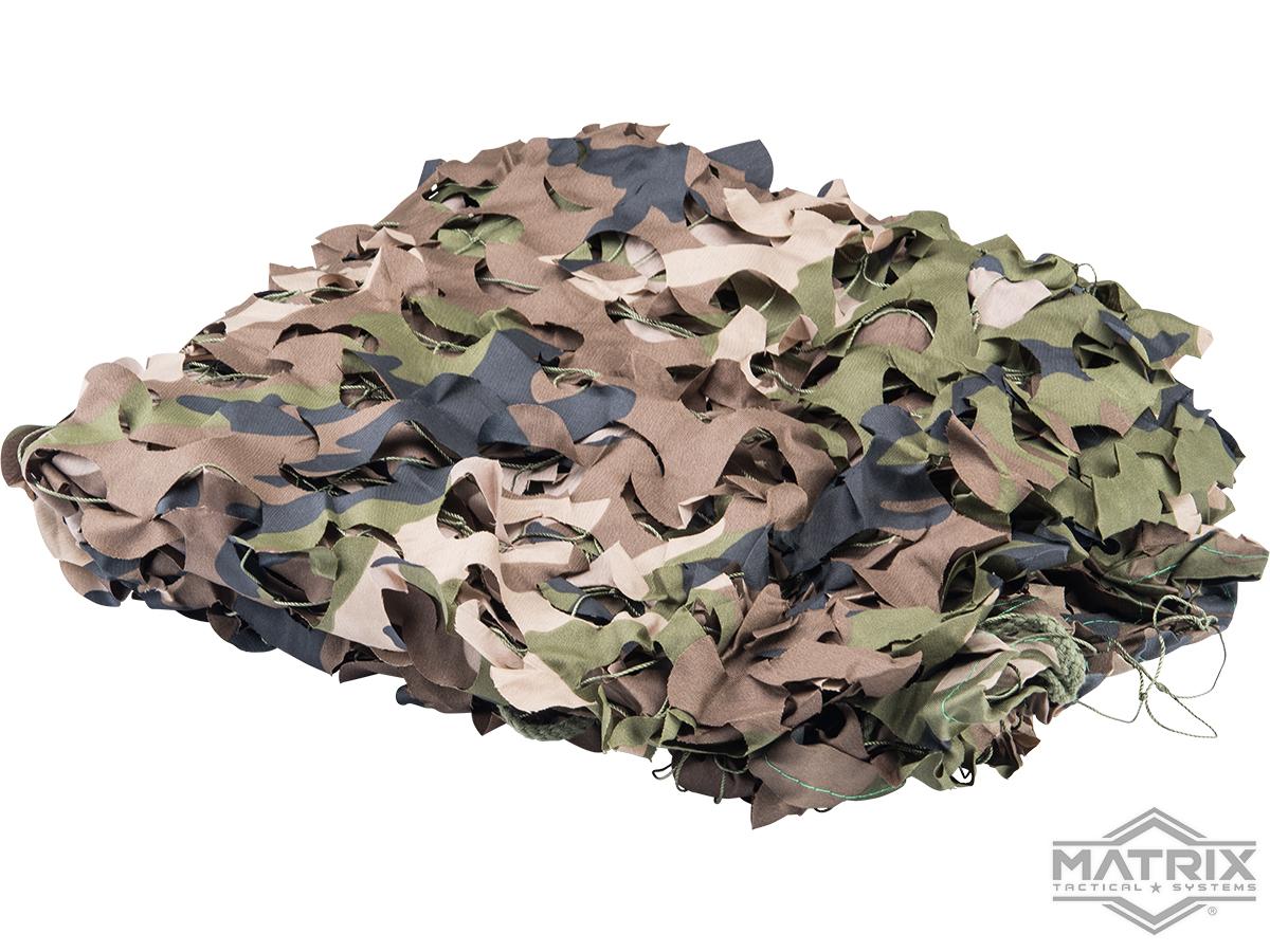 Matrix Tactical Milsim Camouflage Netting (Color: Woodland / 4.5' x 6 ...