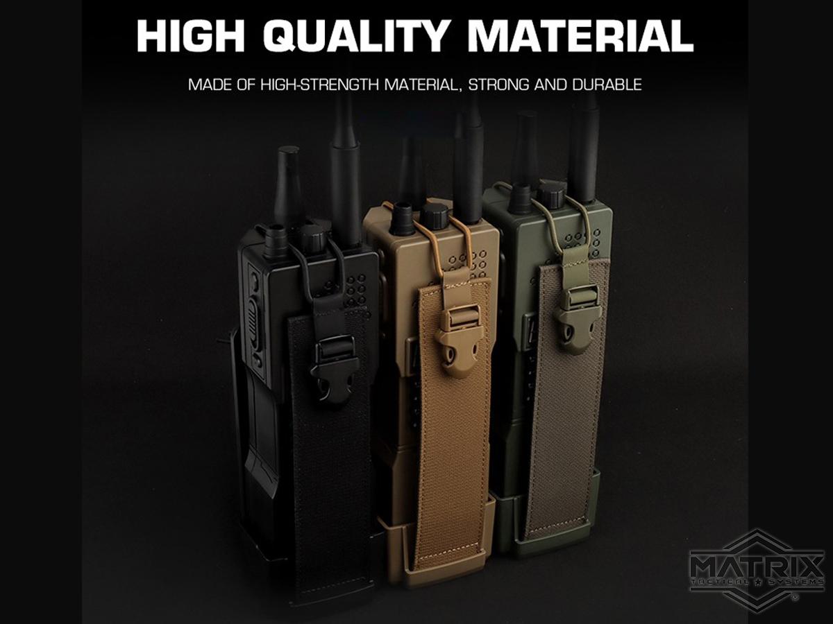 Matrix PRC-152 Dummy Radio & Speed Loader w/ Carrying Pouch & Dummy ...