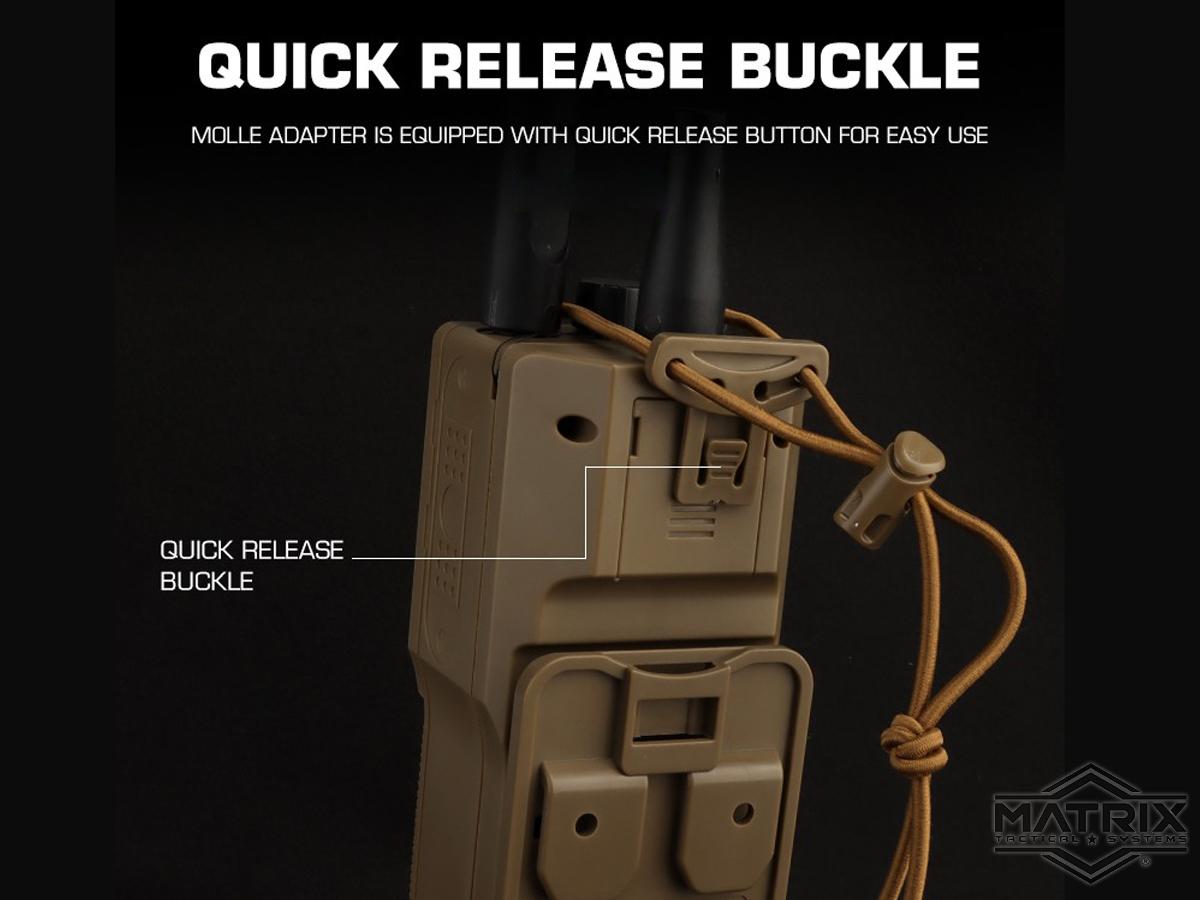 Matrix PRC-152 Dummy Radio & Speed Loader w/ Carrying Pouch & Dummy ...