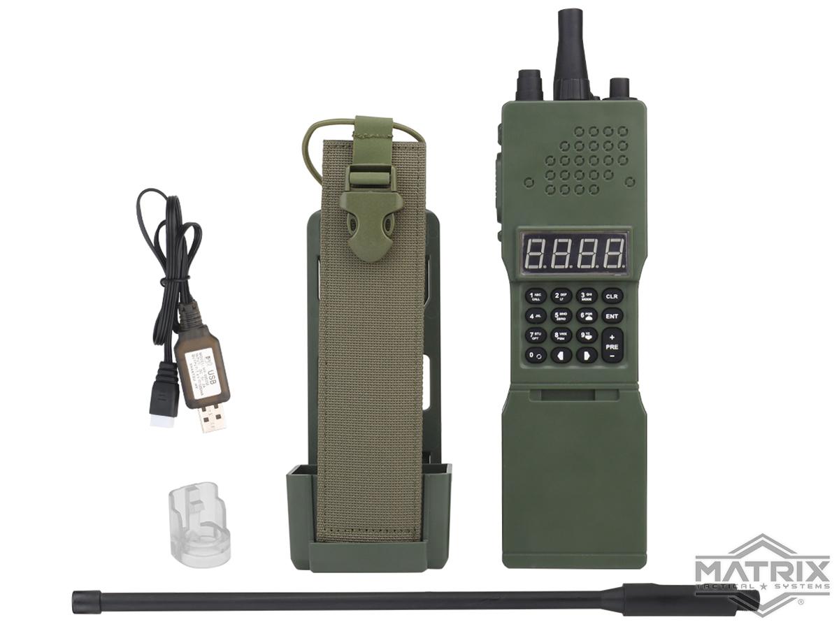 Matrix PRC-152 Dummy Radio & Speed Loader w/ Carrying Pouch & Dummy ...