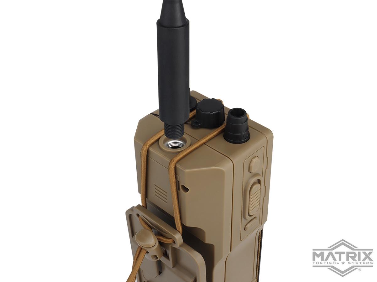 Matrix PRC-152 Dummy Radio & Speed Loader w/ Carrying Pouch & Dummy ...