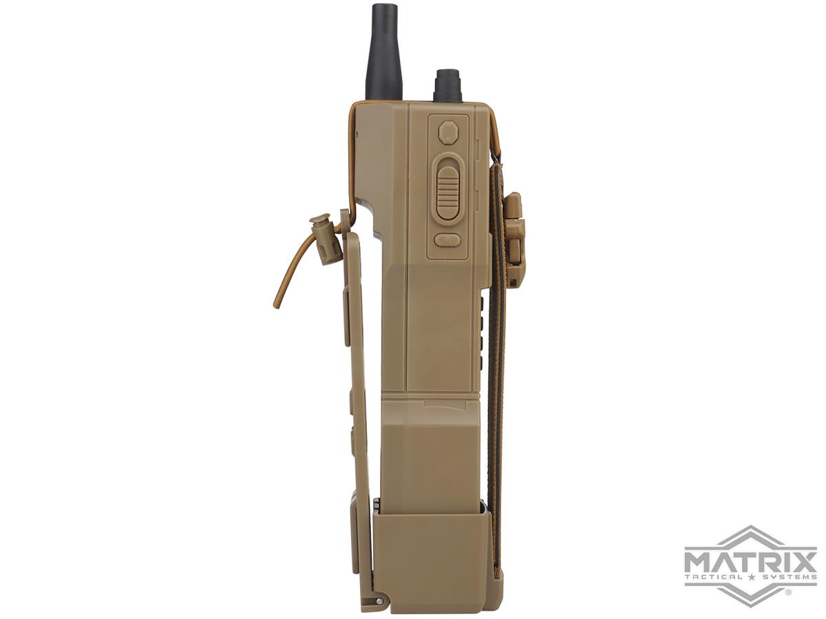 Matrix PRC-152 Dummy Radio & Speed Loader w/ Carrying Pouch & Dummy ...