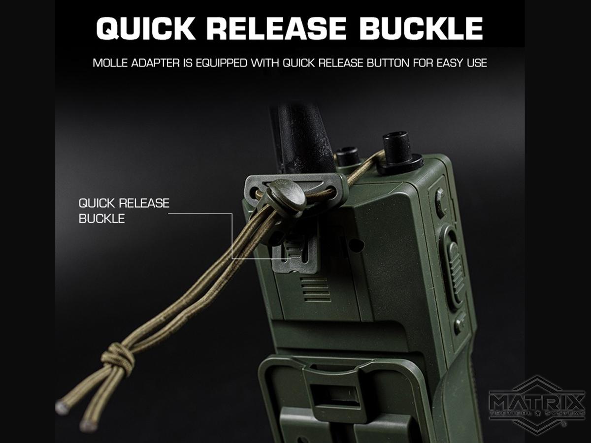 Matrix PRC-152 Dummy Radio & Speed Loader w/ Carrying Pouch & Dummy ...