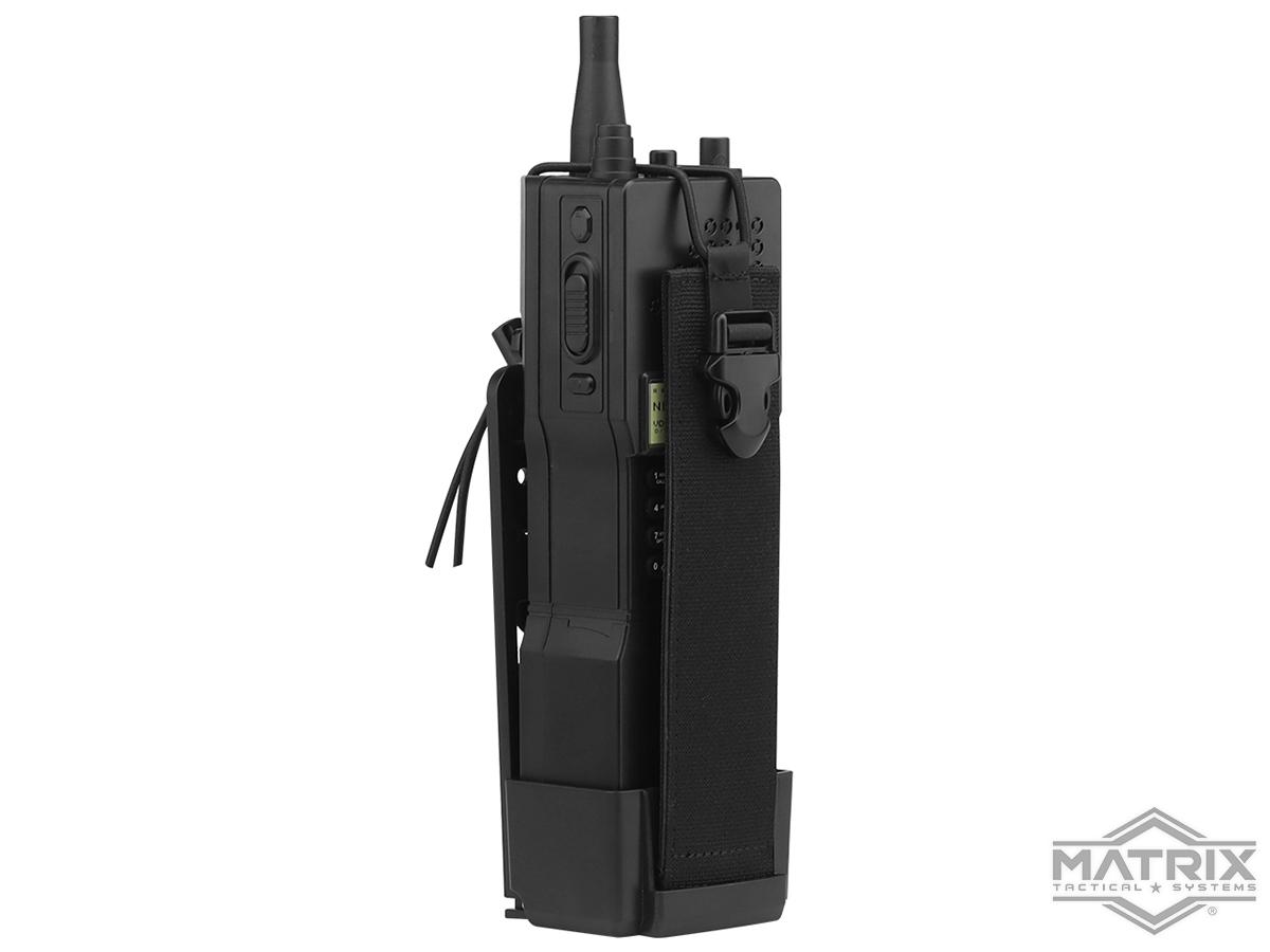 Matrix PRC-152 Dummy Radio & Speed Loader w/ Carrying Pouch & Dummy ...