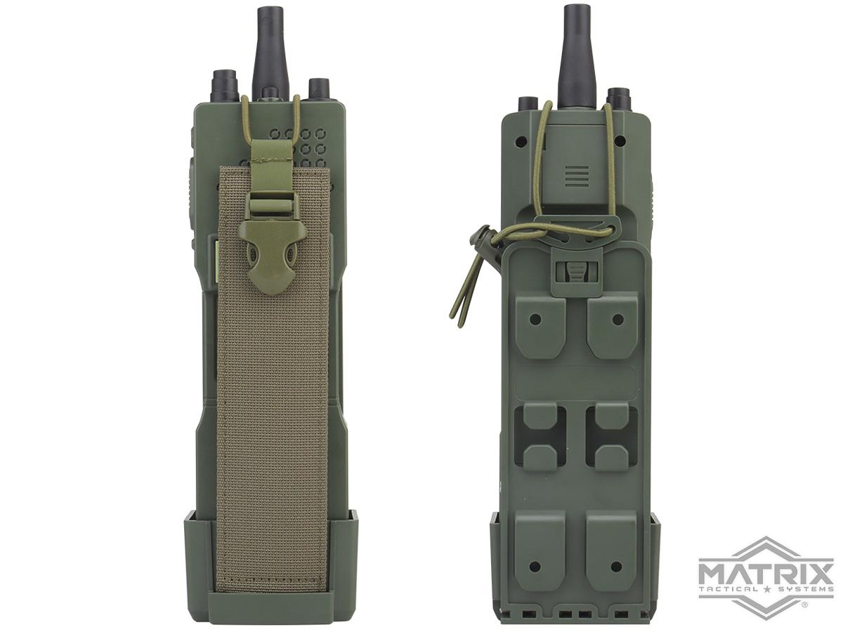 Matrix PRC-152 Dummy Radio & Speed Loader w/ Carrying Pouch & Dummy ...