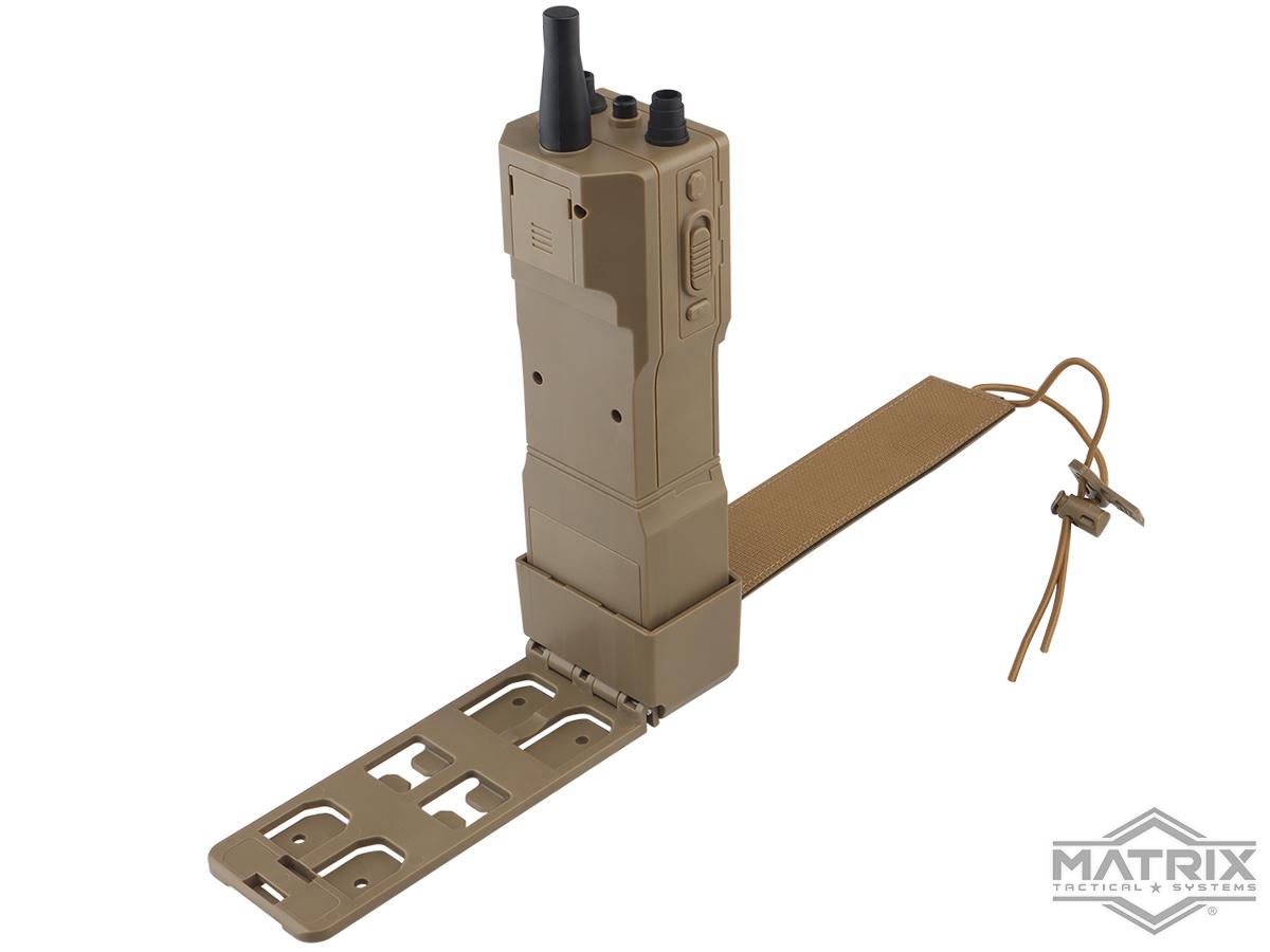 Matrix PRC-152 Dummy Radio & Speed Loader w/ Carrying Pouch & Dummy ...