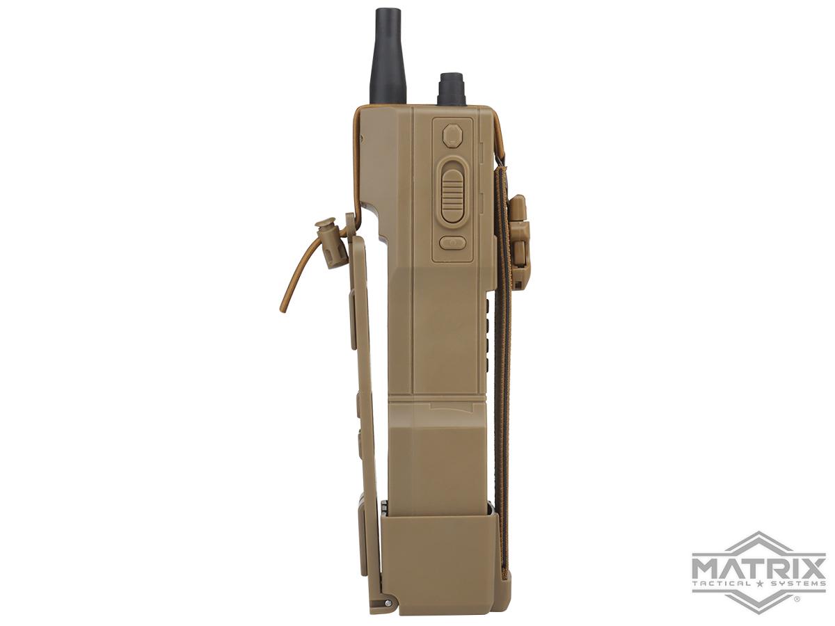 Matrix PRC-152 Dummy Radio & Speed Loader w/ Carrying Pouch & Dummy ...