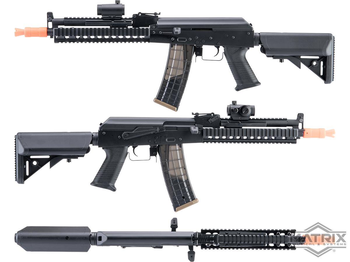Matrix Special Edition AK Tactical Airsoft AEG (Color: Black / 350 FPS ...