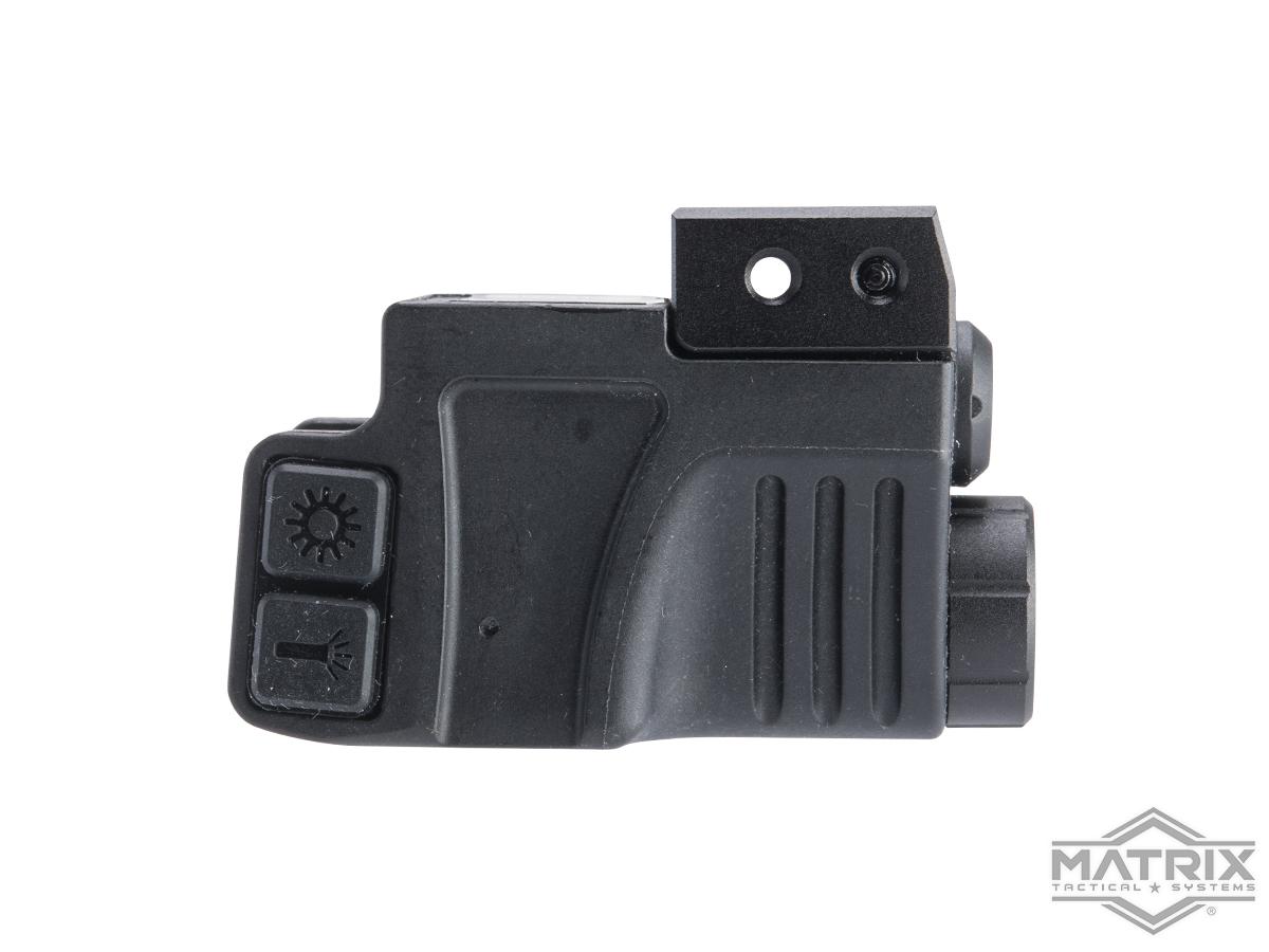 Matrix Rechargeable 550 Lumen Compact Weapon Light w/ Visible Laser ...