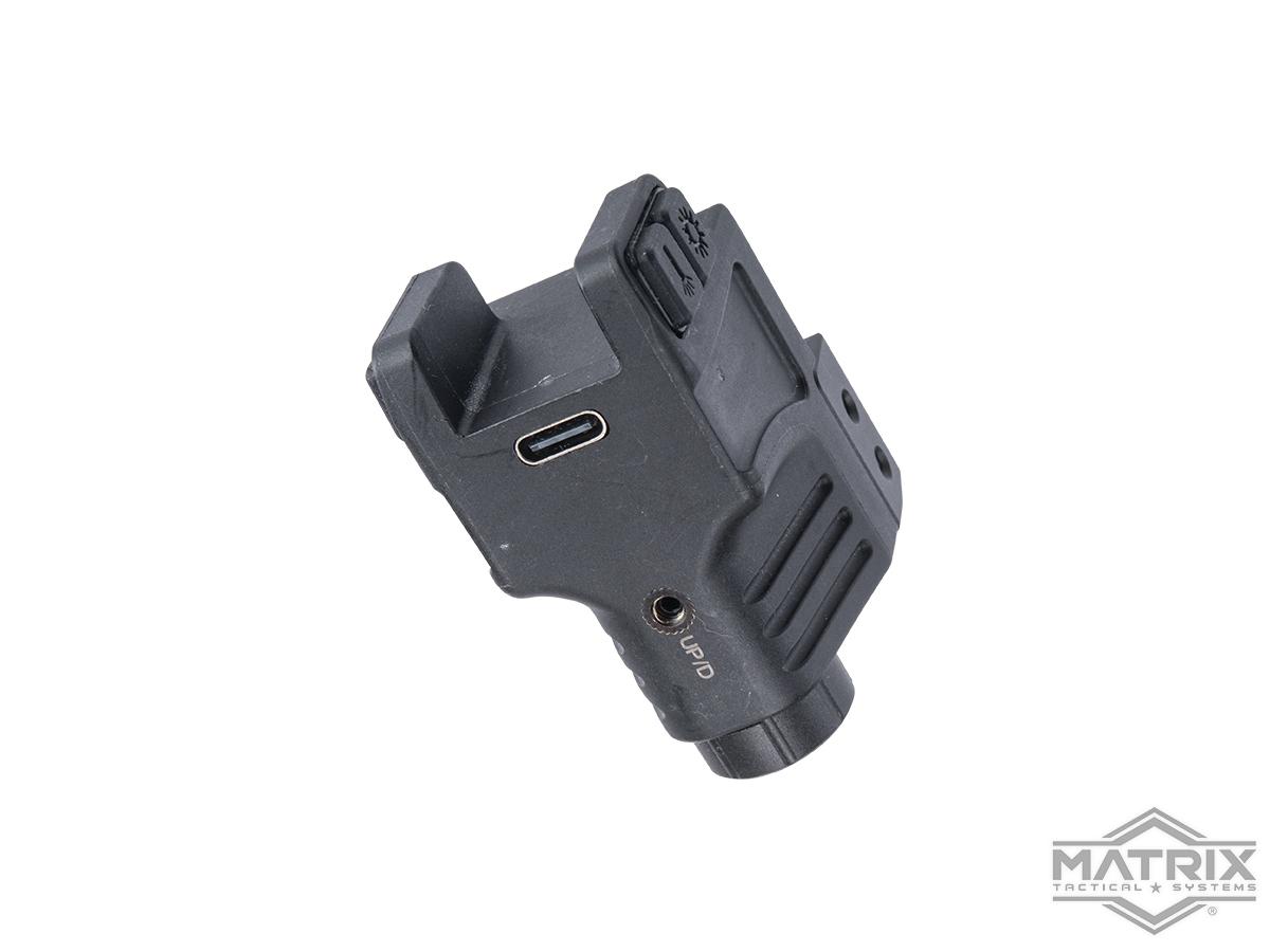 Matrix Rechargeable 550 Lumen Compact Weapon Light w/ Visible Laser ...