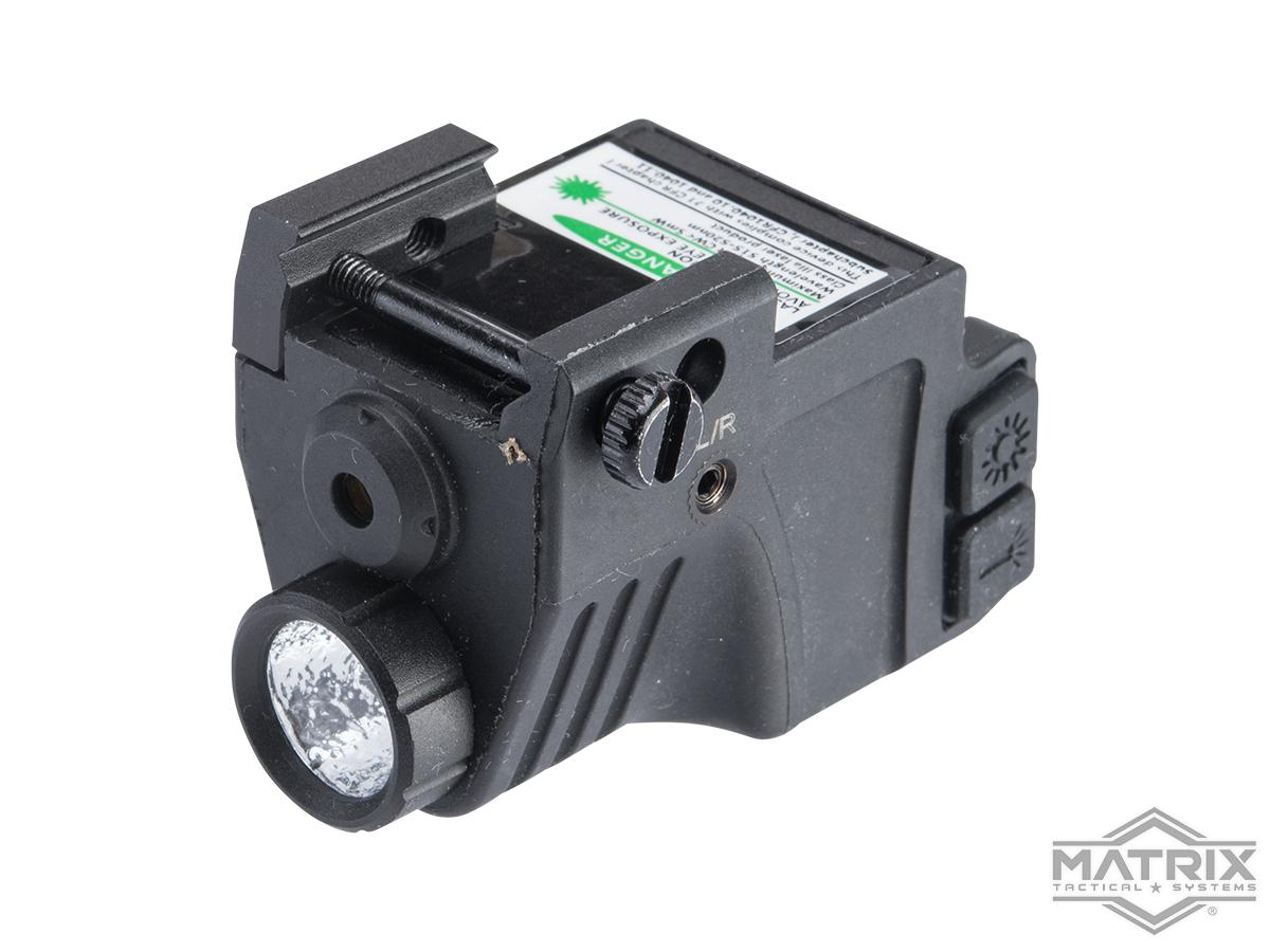 Matrix Rechargeable 550 Lumen Compact Weapon Light w/ Visible Laser ...