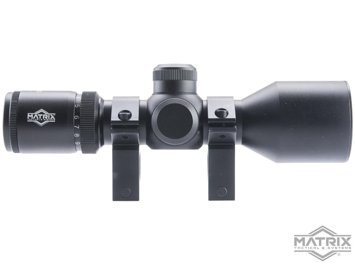 Matrix B3 3-9x40 Illuminated Scope w/ Mounting Rings by Vector Optics ...