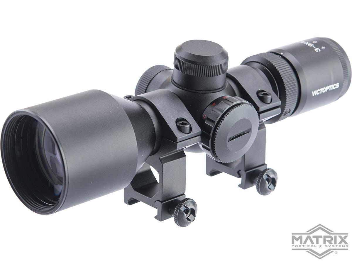 Matrix B3 3-9x40 Illuminated Scope w/ Mounting Rings by Vector Optics ...