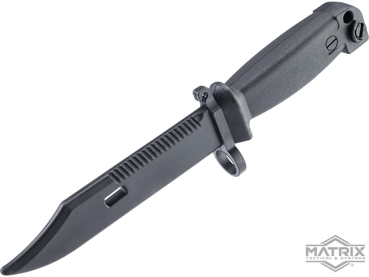 Matrix Bayonet for AK Series Airsoft Rifles (Color: Black), Tactical ...