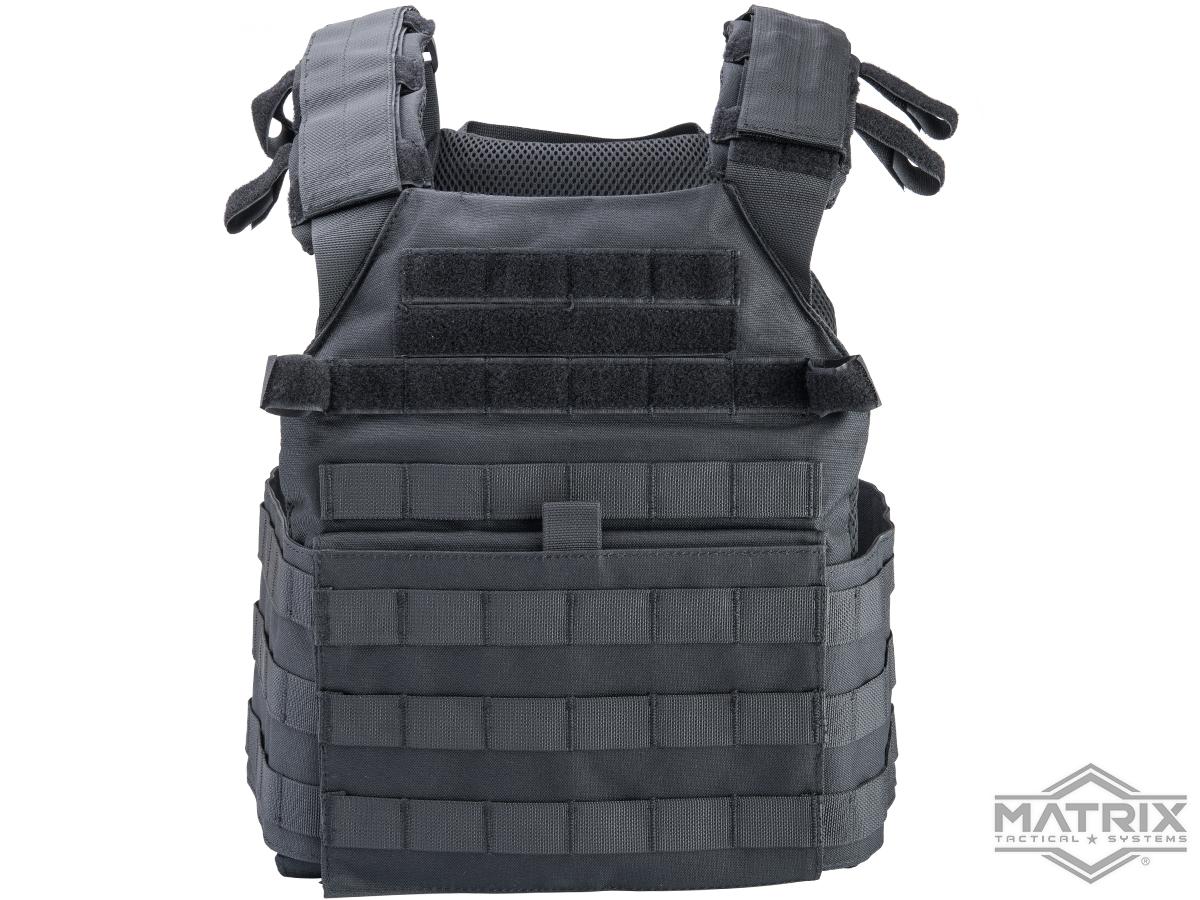 Matrix Assault Recon Plate Carrier (Color: Black), Tactical Gear ...