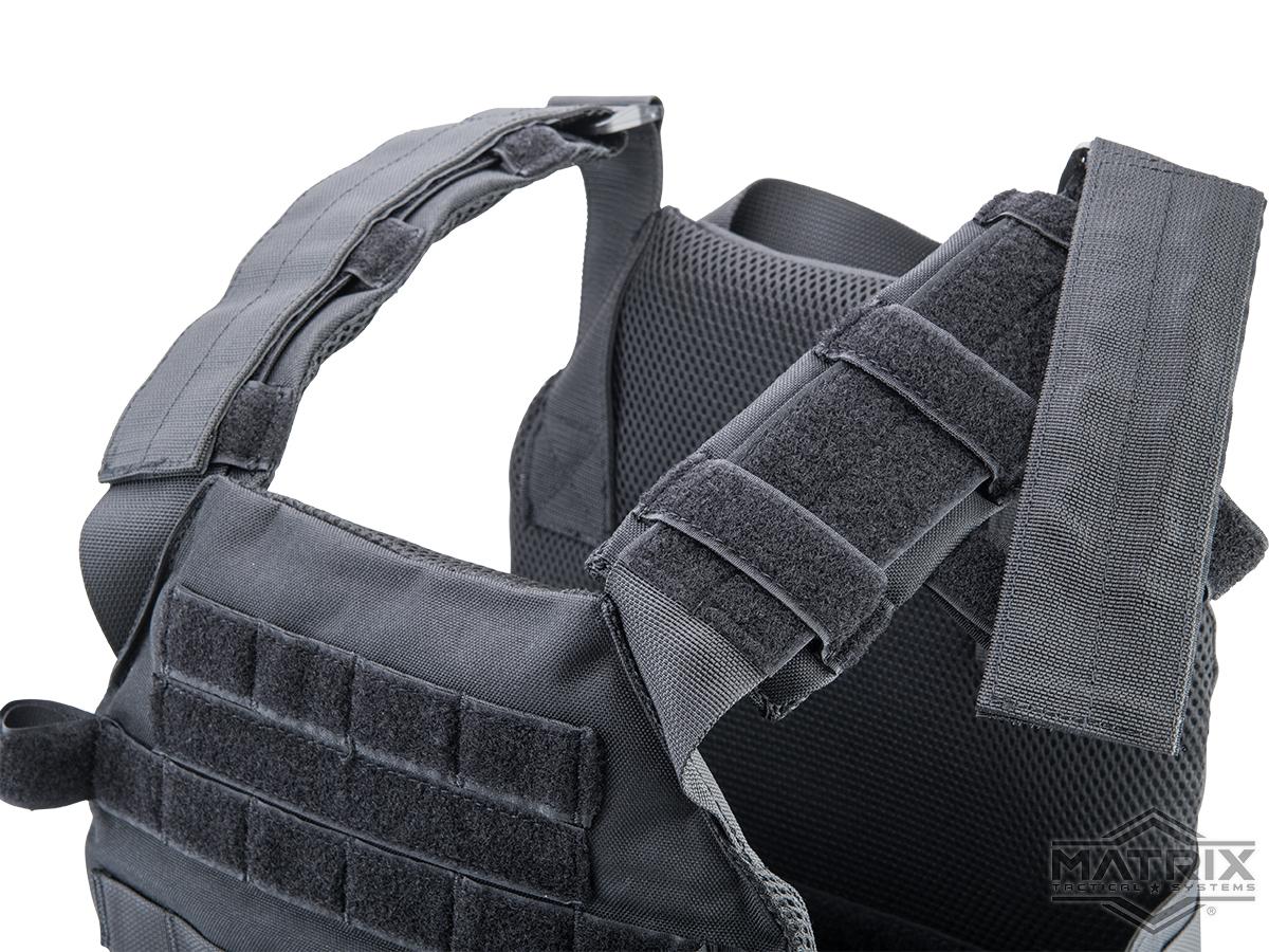 Matrix Assault Recon Plate Carrier (Color: Black), Tactical Gear ...