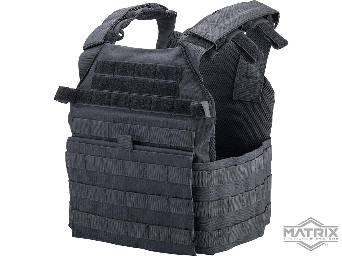 Matrix Assault Recon Plate Carrier (Color: Black), Tactical Gear ...