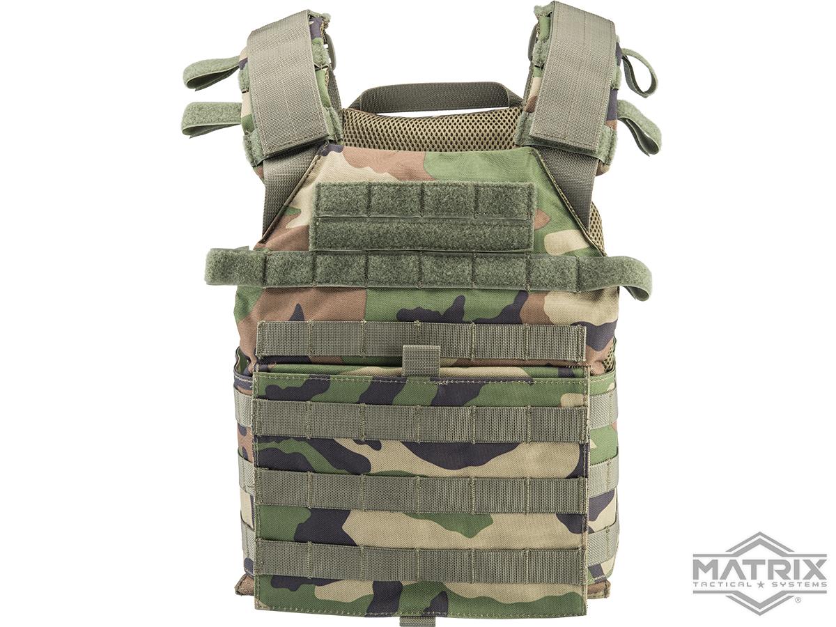 Matrix Assault Recon Plate Carrier (Color: M81 Woodland), Tactical Gear ...
