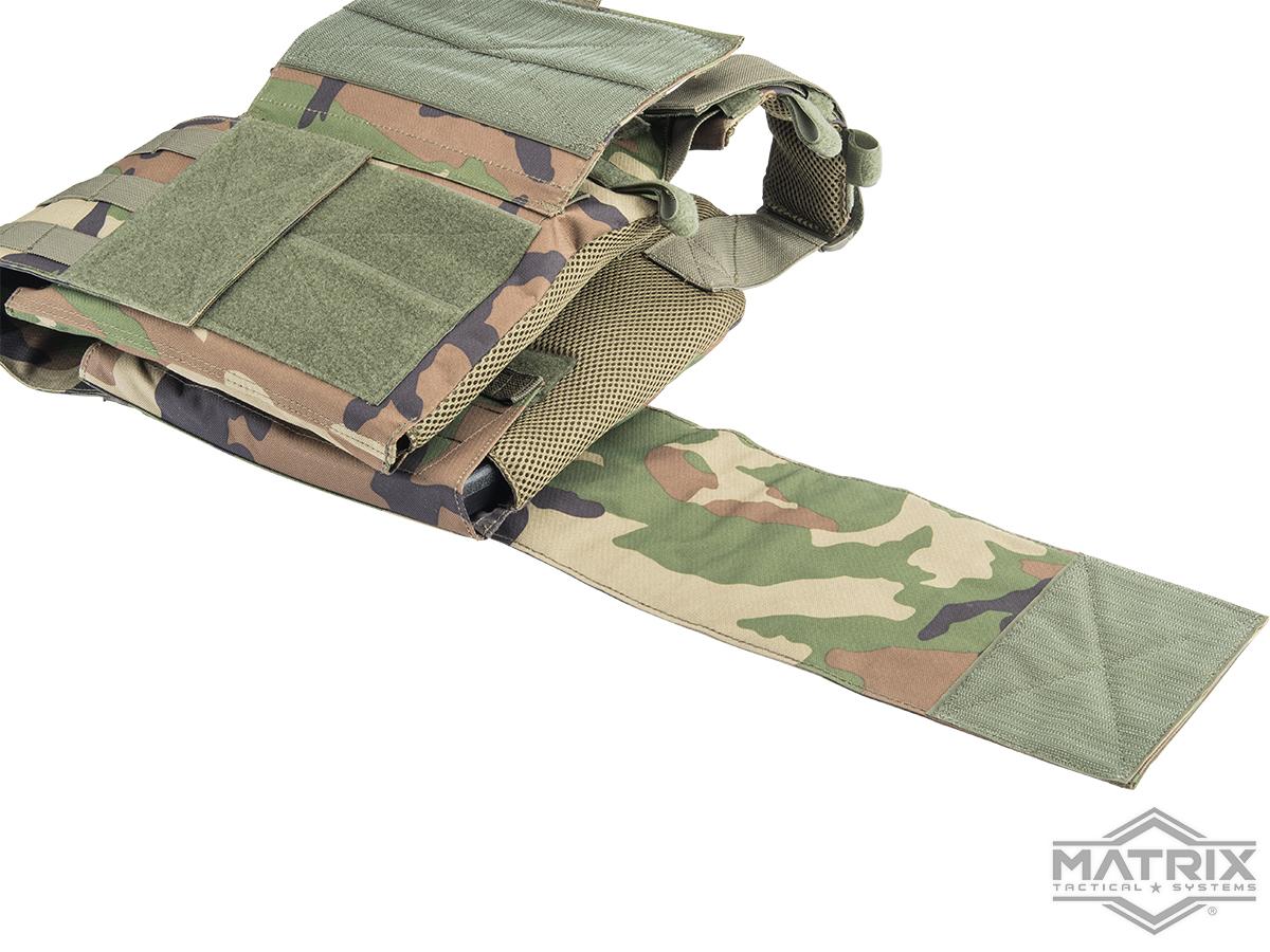 Matrix Assault Recon Plate Carrier (Color: M81 Woodland), Tactical Gear ...