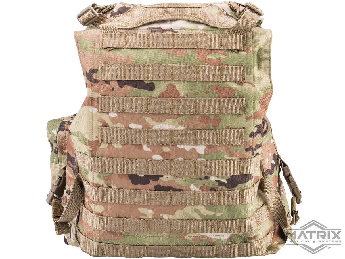 Matrix AAV Assault Plate Carrier w/ Pouch Set (Color: CAMO), Tactical ...