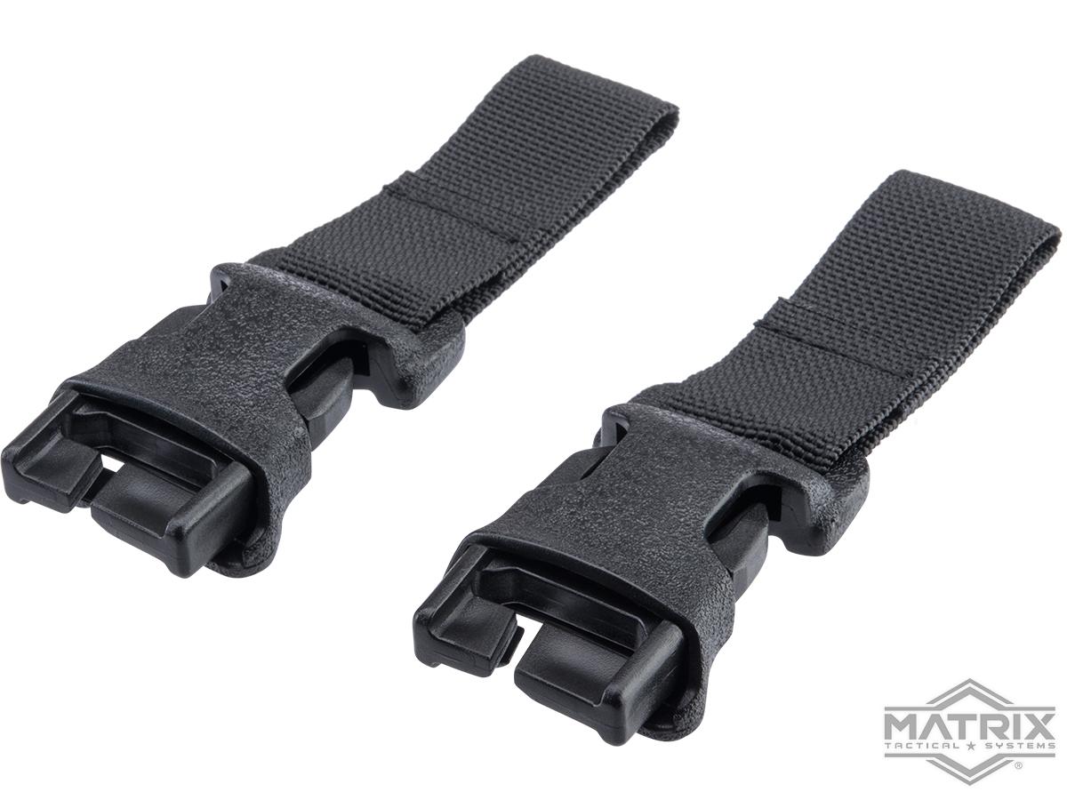 Matrix Replacement 1" Detachable Buckle Set w/ Webbing Loops (Color ...