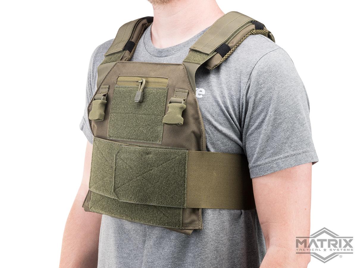 Matrix Low-Profile Placard-Ready Plate Carrier (Color: LCP Black ...