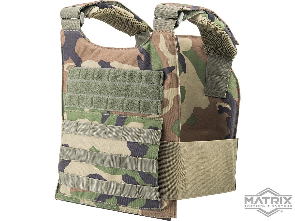 Matrix Low-Profile Placard-Ready Plate Carrier (Color: M81 Woodland ...