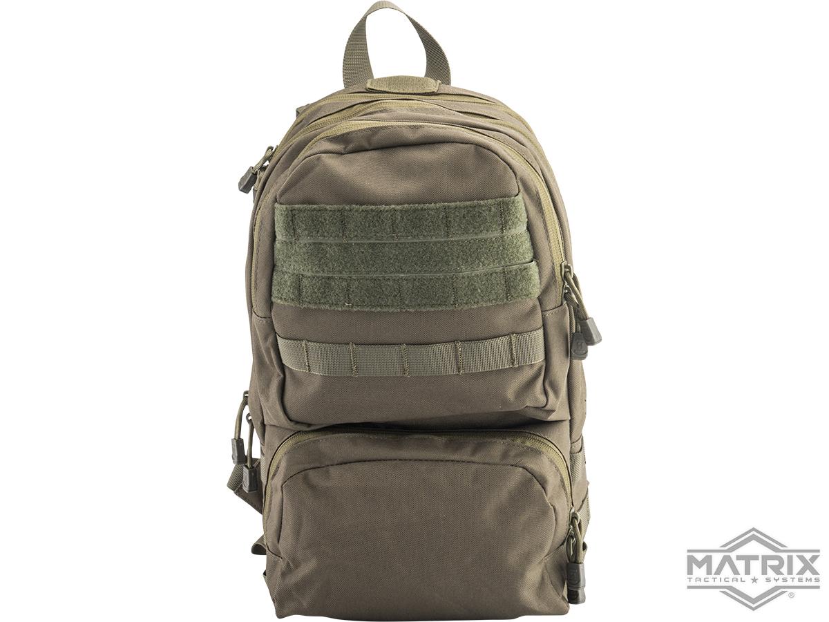 Matrix Slim Cut MOLLE Backpack (Color: Ranger Green), Tactical Gear ...