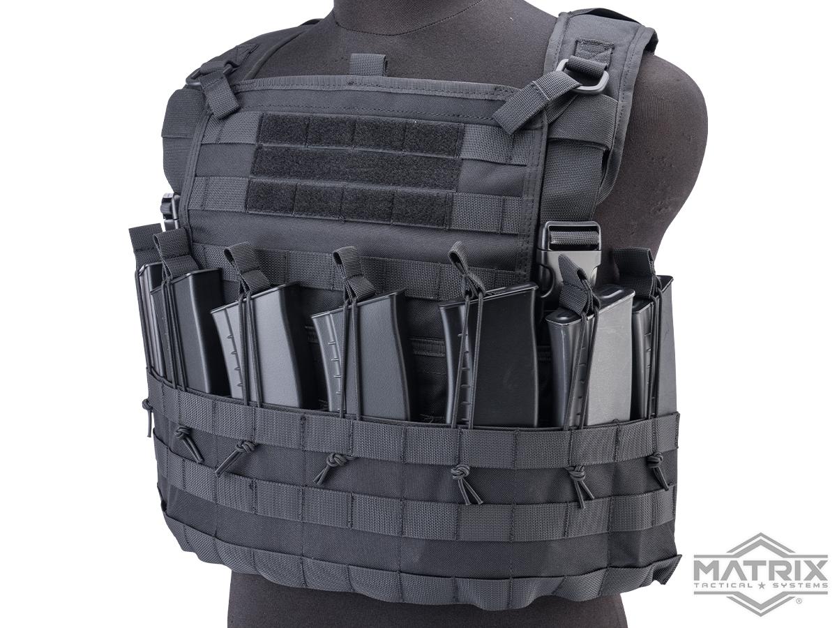 Matrix Modular MOLLE Chest Rig / Plate Carrier w/ Integrated Mag ...