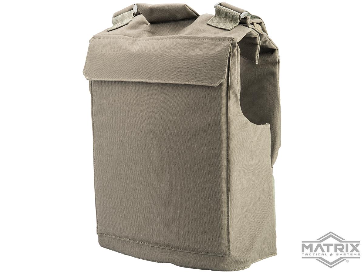 Matrix Heavy Duty Slick Body Armor Vest w/ Loop Patch Panel (Color ...