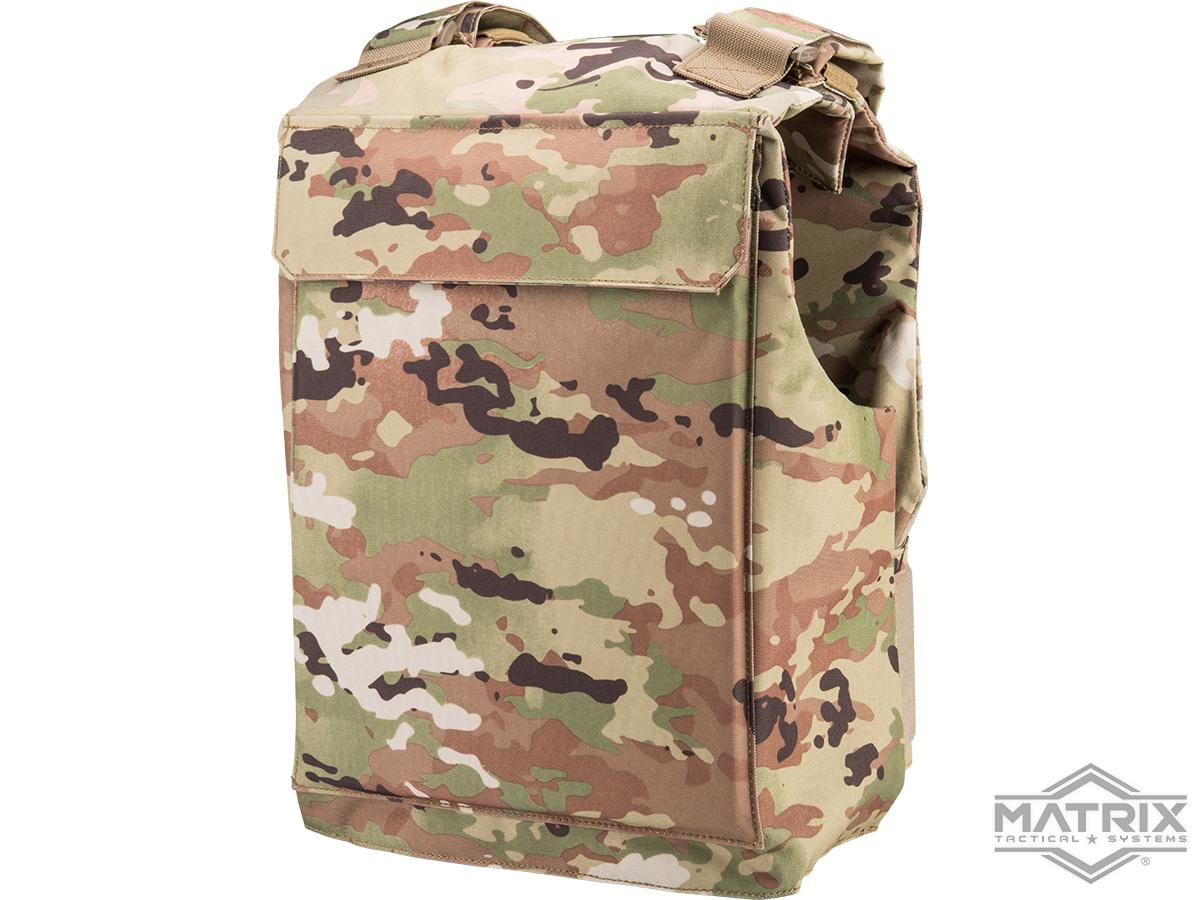 Matrix Heavy Duty Slick Body Armor Vest w/ Loop Patch Panel (Color: OCP ...
