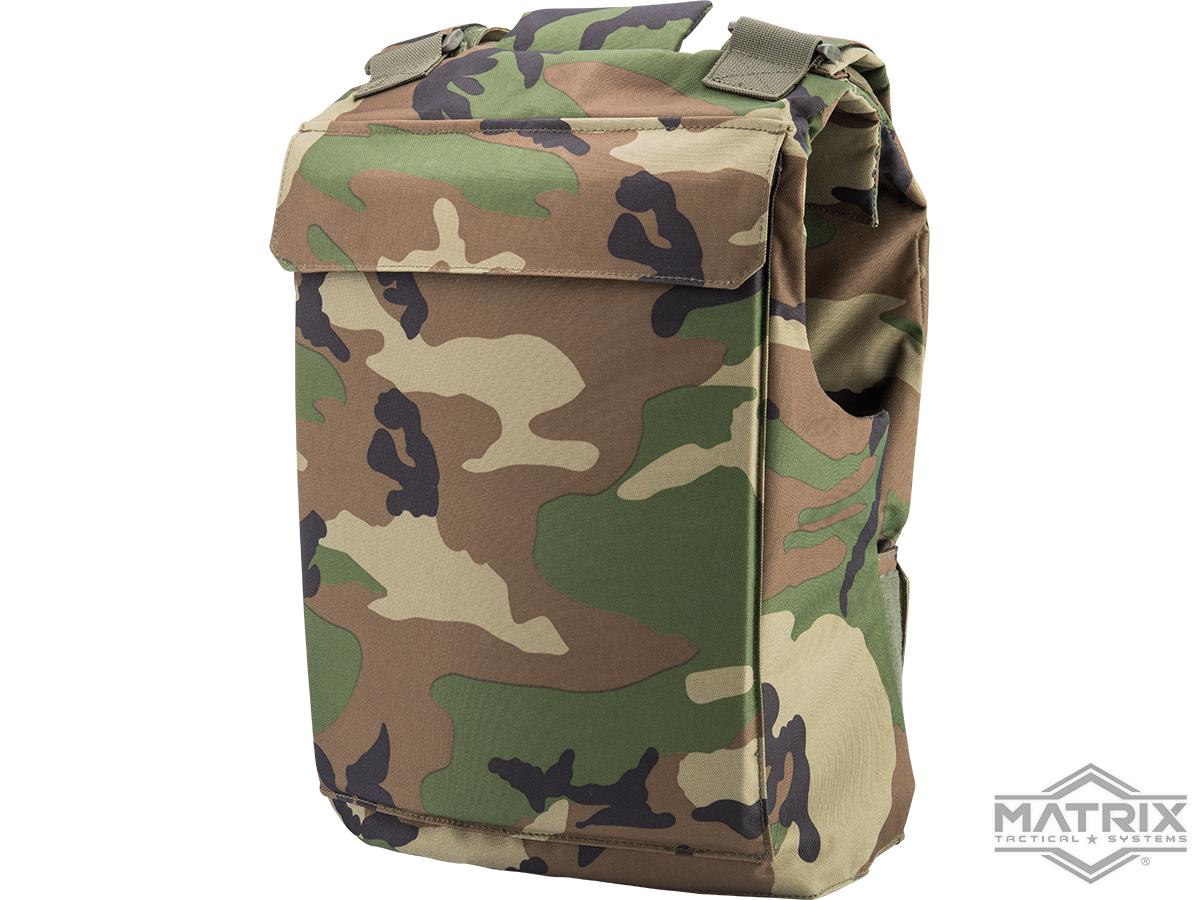 Matrix Heavy Duty Slick Body Armor Vest w/ Loop Patch Panel (Color: M81 ...