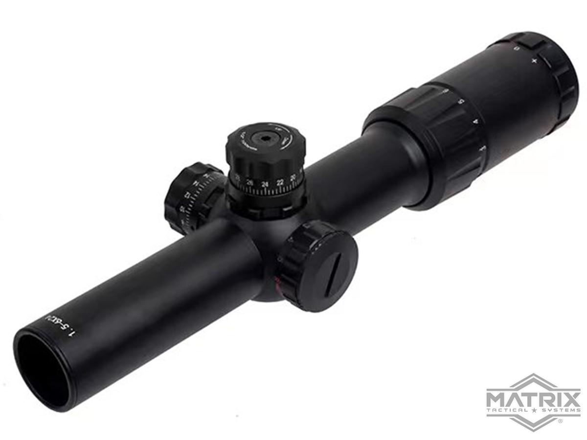 Matrix LPVO 1.5-6x24E Shockproof Illuminated Red/Green Reticle Sniper ...