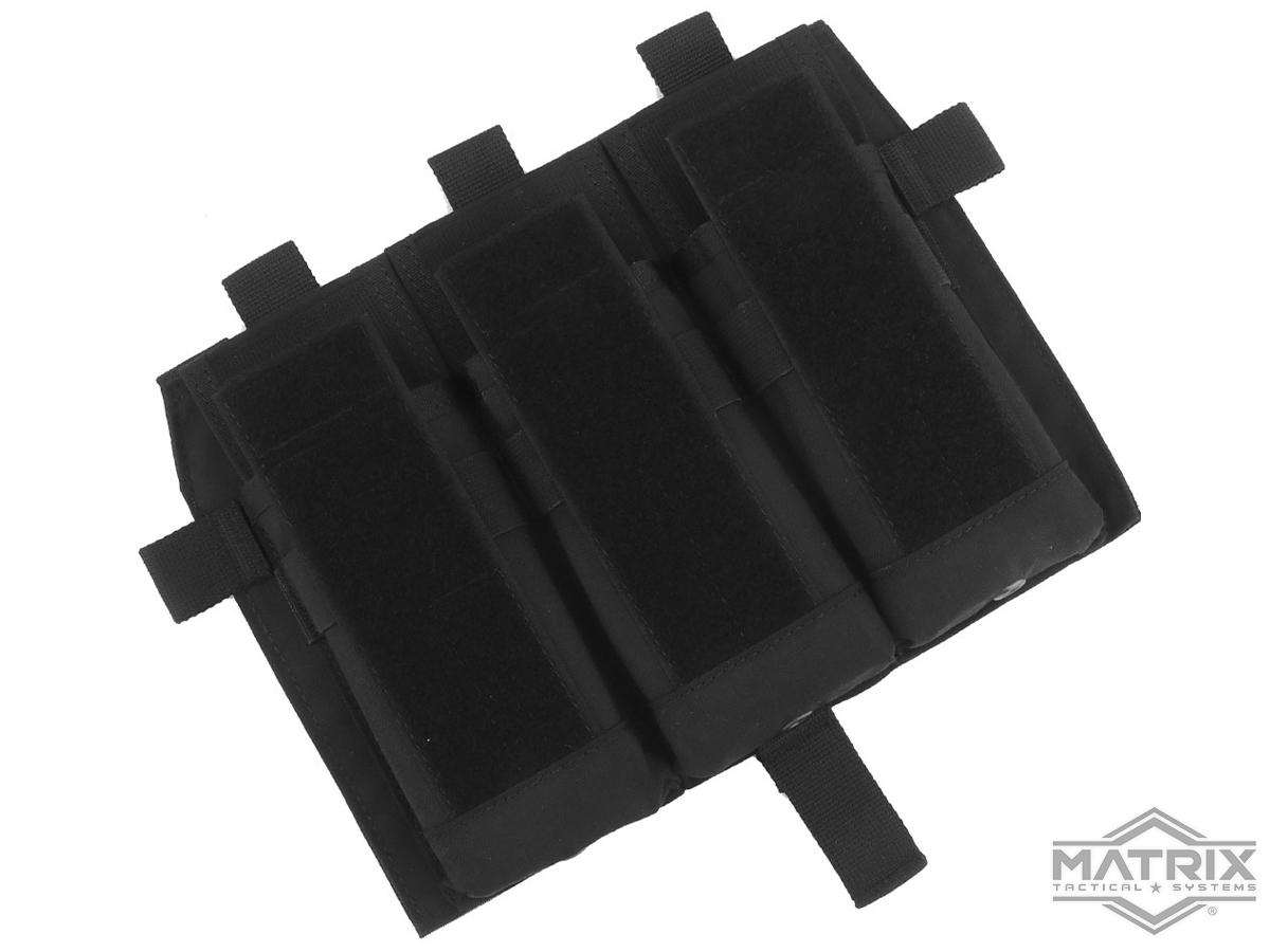 Matrix Closed Top Triple M4 Magazine Pouch Front Flap for Plate ...
