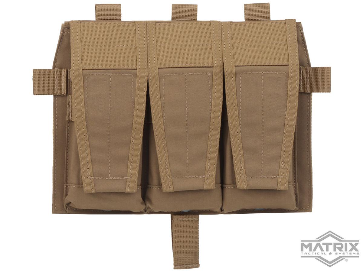 Matrix Closed Top Triple M4 Magazine Pouch Front Flap for Plate ...
