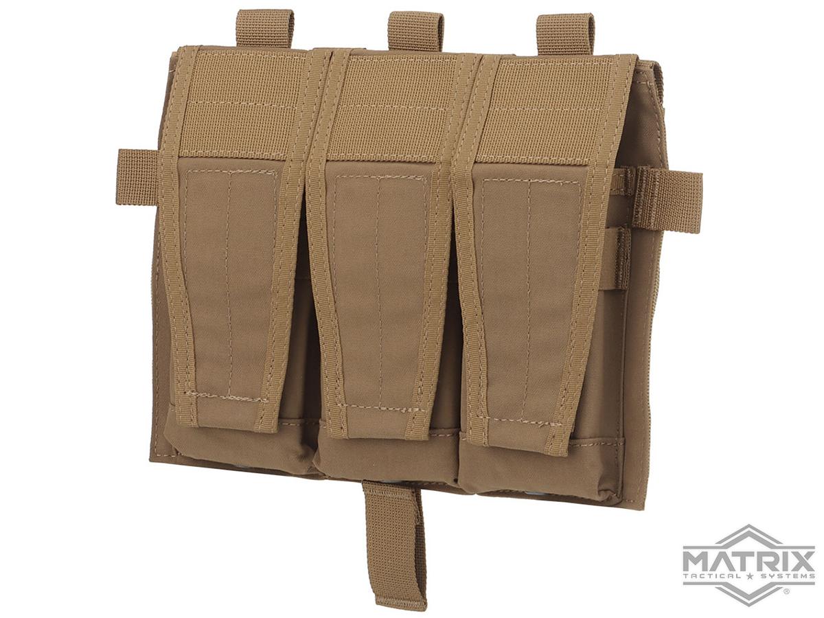 Matrix Closed Top Triple M4 Magazine Pouch Front Flap for Plate ...