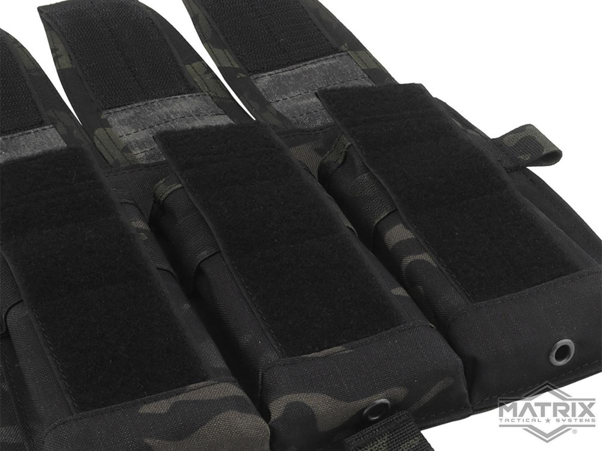 Matrix Closed Top Triple M4 Magazine Pouch Front Flap for Plate ...