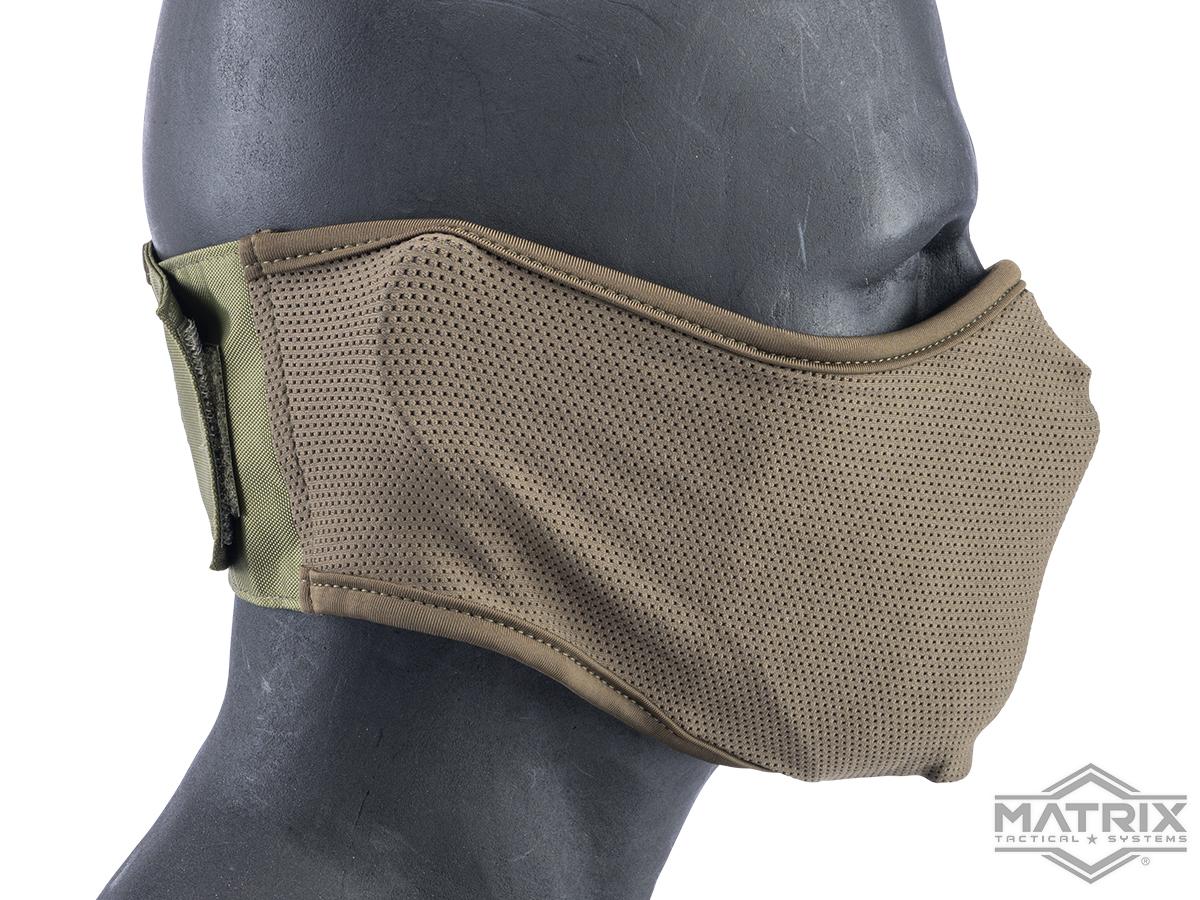 Matrix Cuirass Face Guard w/ Mesh Mouth Protector (Color: OD Green ...