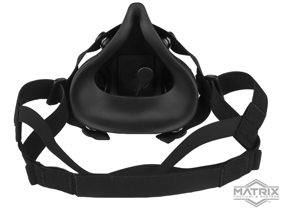 Matrix Special Tactical Respirator Mask (Color: Black / Communications ...