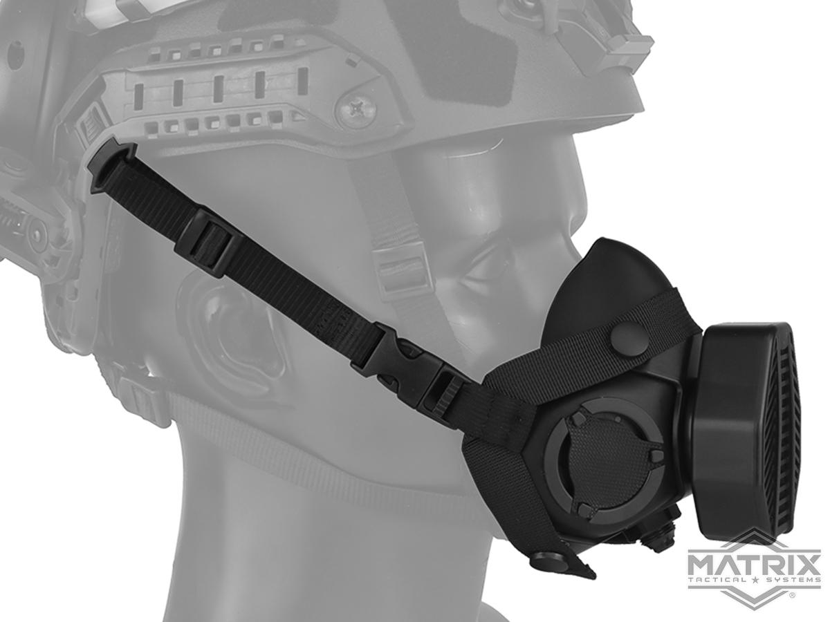 Matrix Special Tactical Respirator Mask (Color: Black / Communications ...