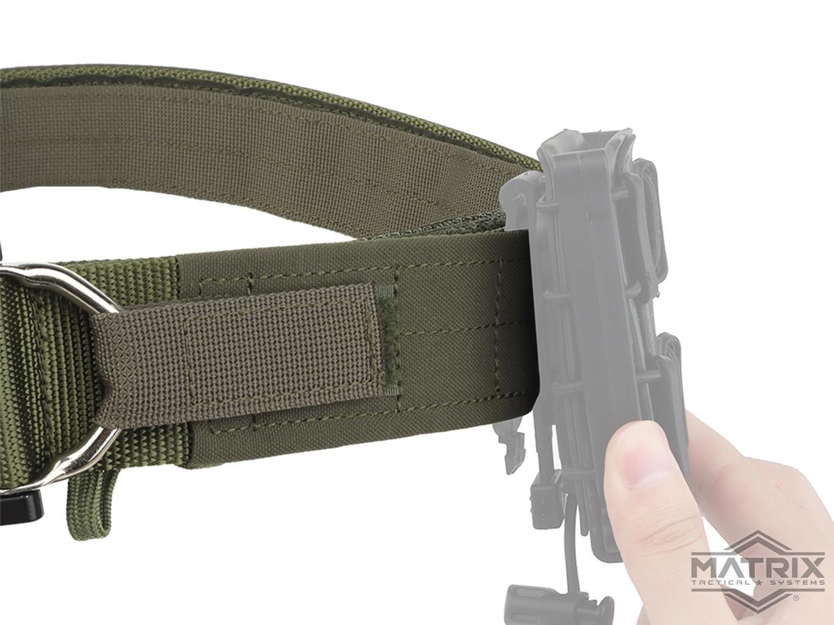 Matrix Contractor Two Piece Tactical Belt (Color: Ranger Green ...