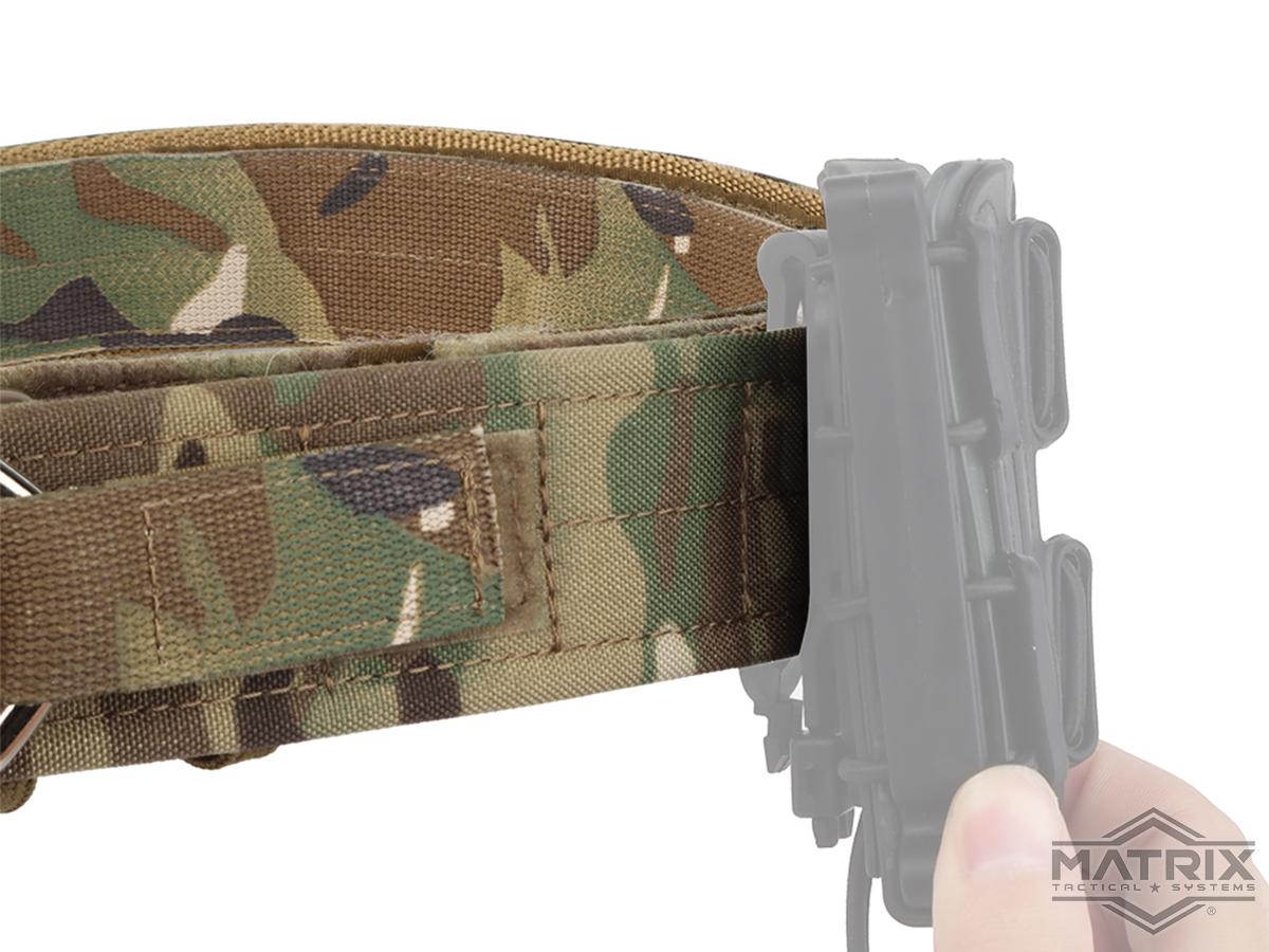 Matrix Contractor Two Piece Tactical Belt (Color: Multicam), Tactical ...