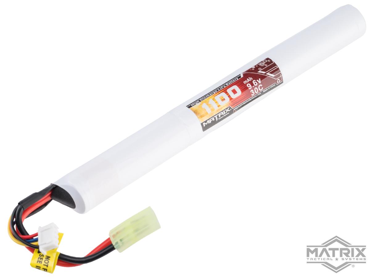 Matrix High Performance 9.6V Stick Type LiFe Battery (Model: 1100mAh ...