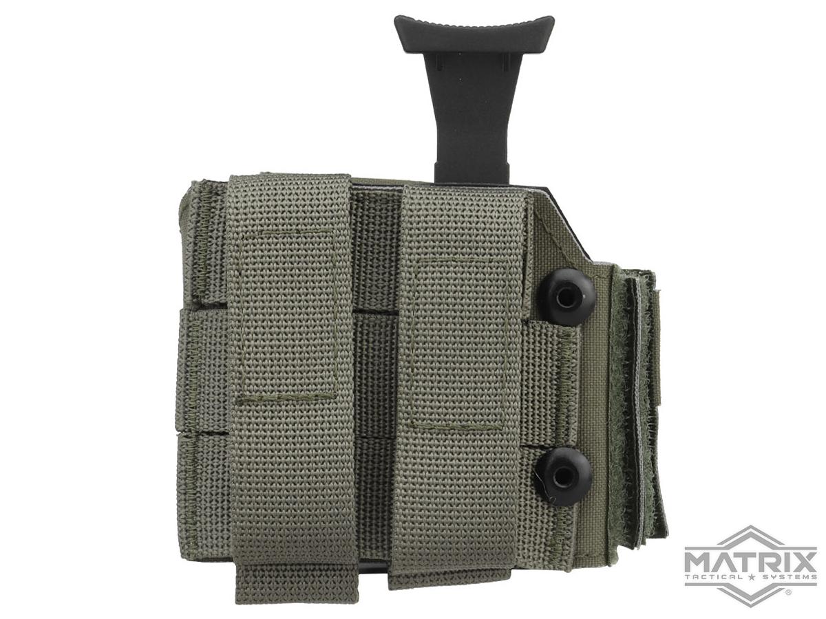 Matrix Universal Nylon Pistol Holster (Color: Ranger Green), Tactical ...