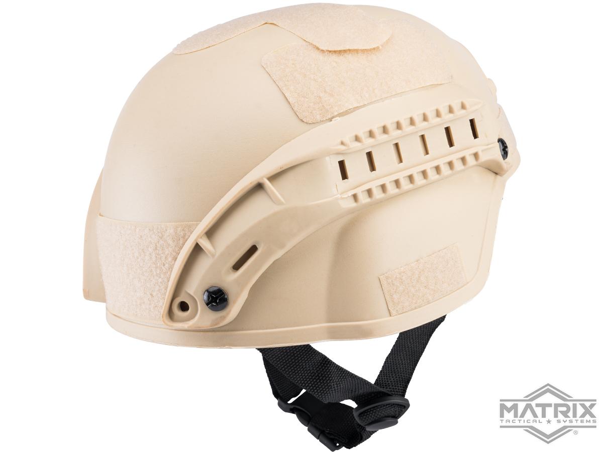 Matrix Children's MICH 2000 Helmet w/ NVG Mount & Side Rails (Color ...