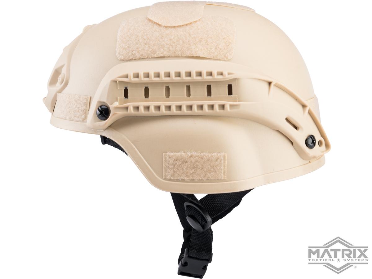 Matrix Children's MICH 2000 Helmet w/ NVG Mount & Side Rails (Color ...