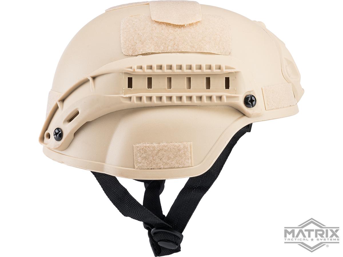 Matrix Children's MICH 2000 Helmet w/ NVG Mount & Side Rails (Color ...
